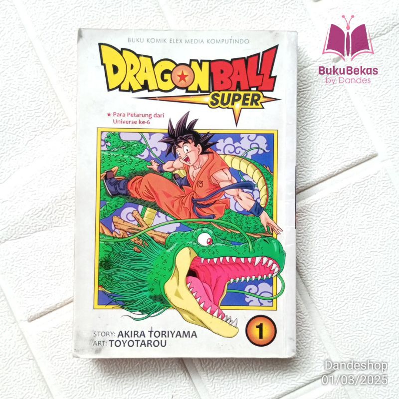 Jual Dragon Ball Super - Manga by Akira Toriyama, Toyotarou - Komik Bekas Preloved Cabutan ...