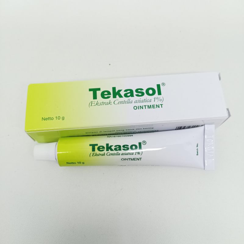 Jual TEKASOL OINTMENT 10 GRAM / SALEP MEMUDARKAN BEKAS LUKA ...