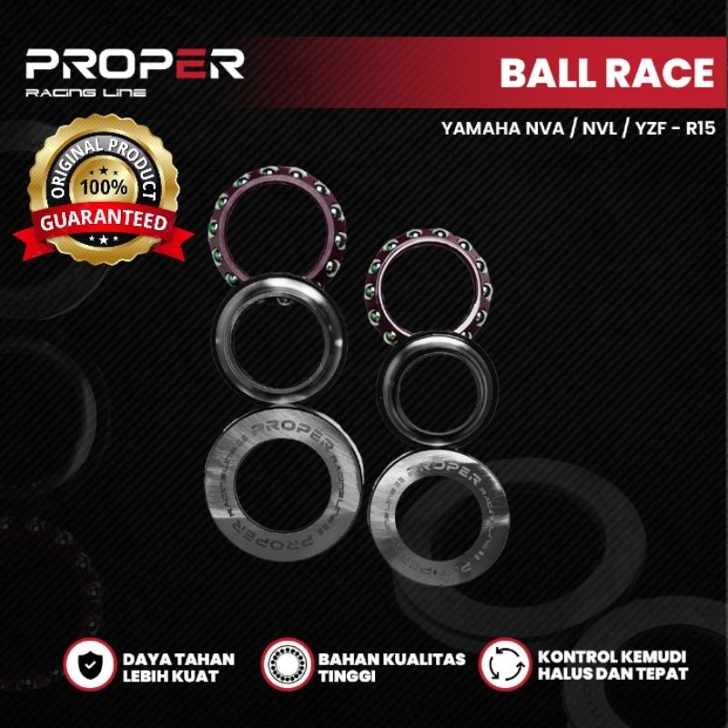 Jual KOMSTIR BALL RACE VIXION NEW NVL/NVA/XABRE/BYSON OLD/VIXION 150 ...
