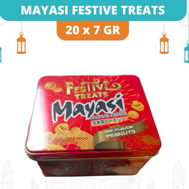 Jual KACANG Mayasi Festive Assorted Jajan Lebaran Kaleng | Shopee Indonesia