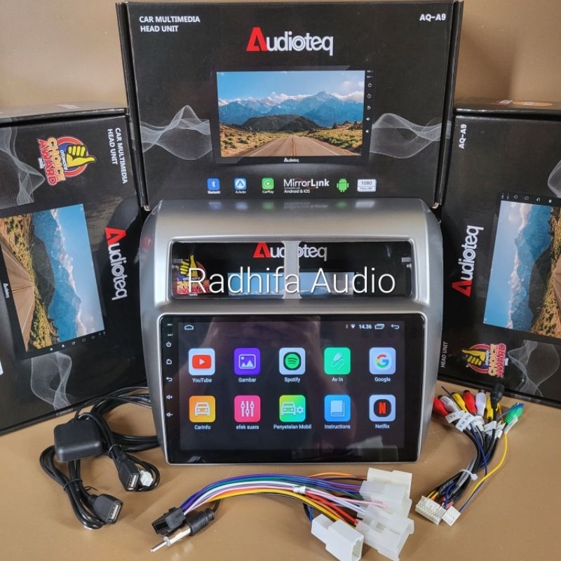 Jual HEAD UNIT ANDROID MOBIL AGYA / AYLA 2015 - 2018 ANDROID 9 INCH RAM ...