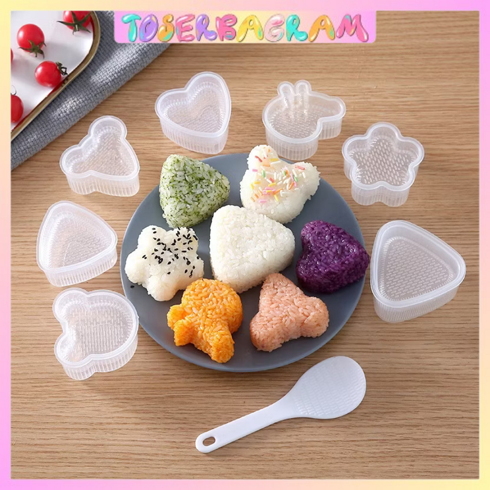 Jual Alat Cetakan Nasi / Alat Onigiri / Alat Cetakan Bentuk Nasi ...