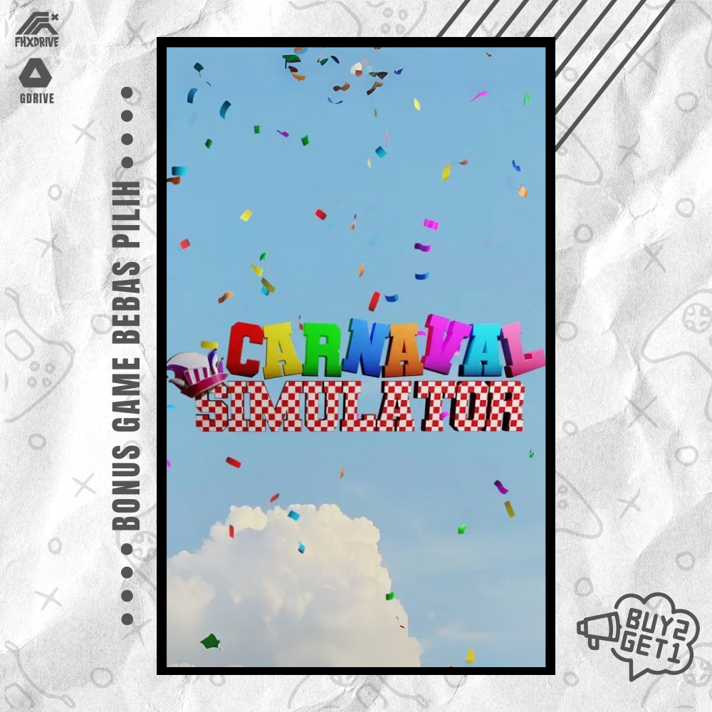 Jual CARNAVAL SIMULATOR | BELI 2 GRATIS 1 | GAME PC | Shopee Indonesia