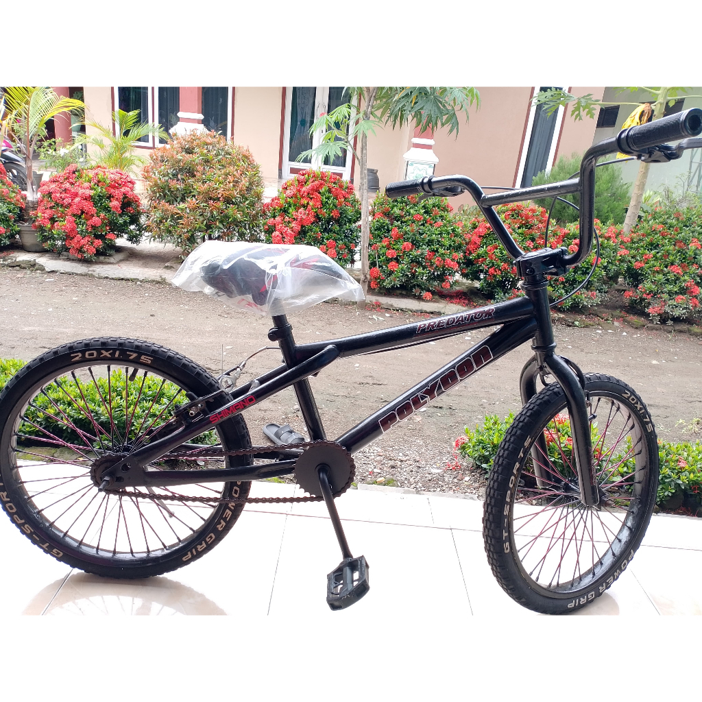 Jual SEPEDA BMX POLYGON HI-TEN-STEEL 20 INCH (SECOND) | Shopee Indonesia