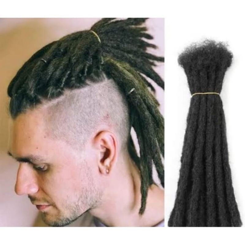 Jual RAMBUT GIMBAL ISI 10 HELAI DREADLOCK RAMBUT SAMBUNG GIMBAL RAMBUT ...