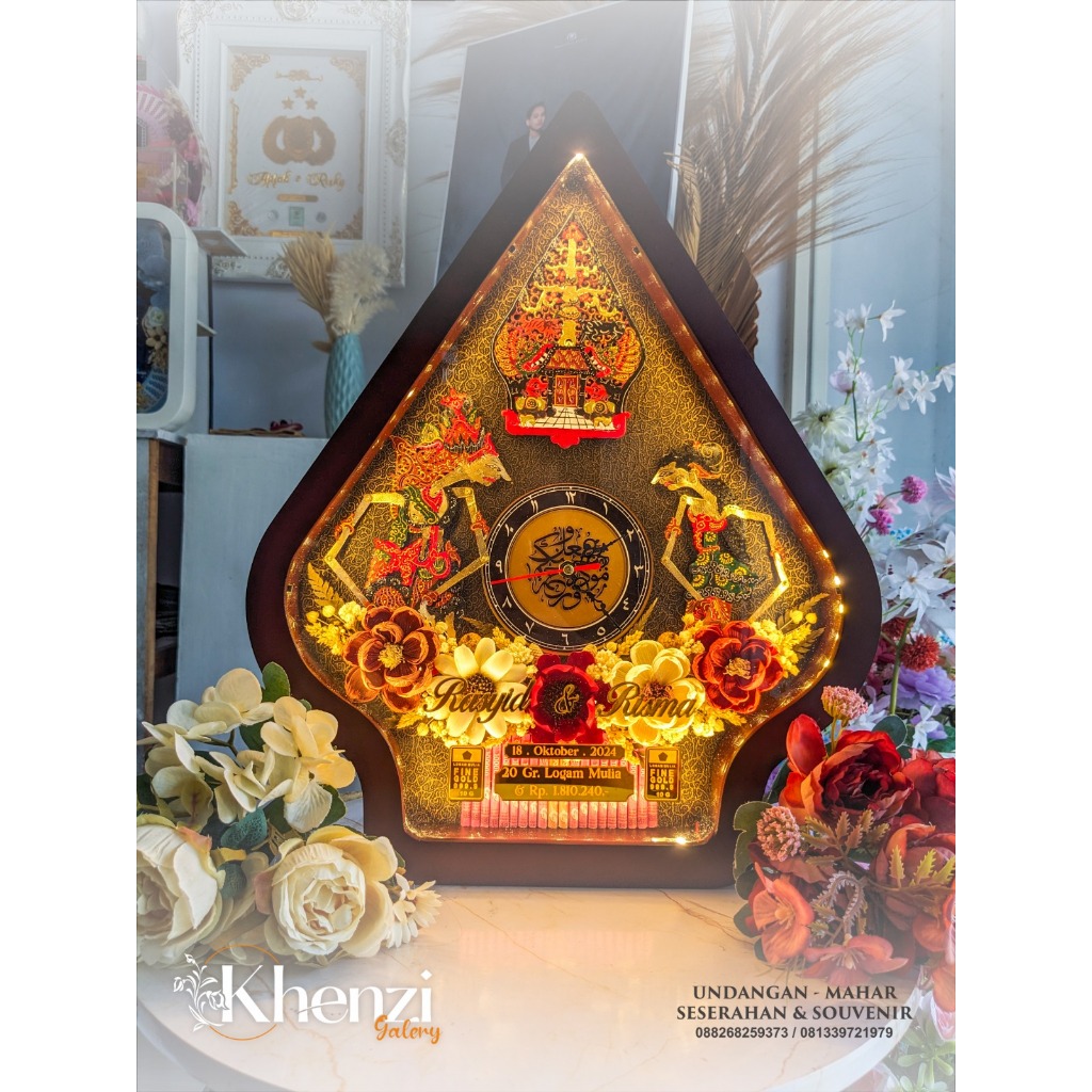 Jual MH17 40x34 FREE BUBEWRAP mahar pernikahan gunungan jawa / simbolis ...