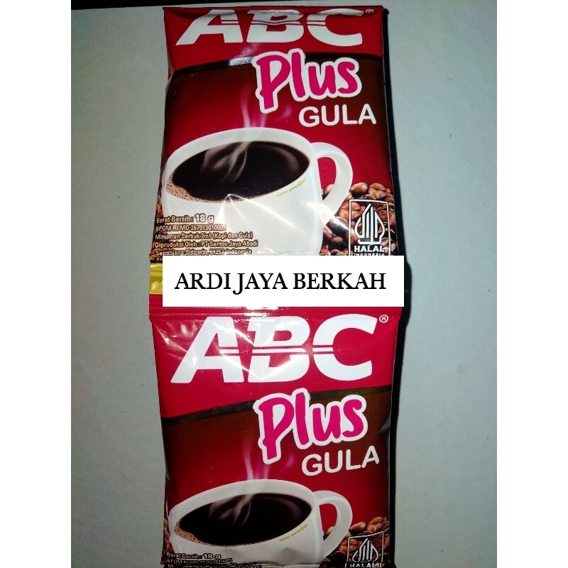Jual Kopi ABC Plus Renceng 10 Sachet | Shopee Indonesia