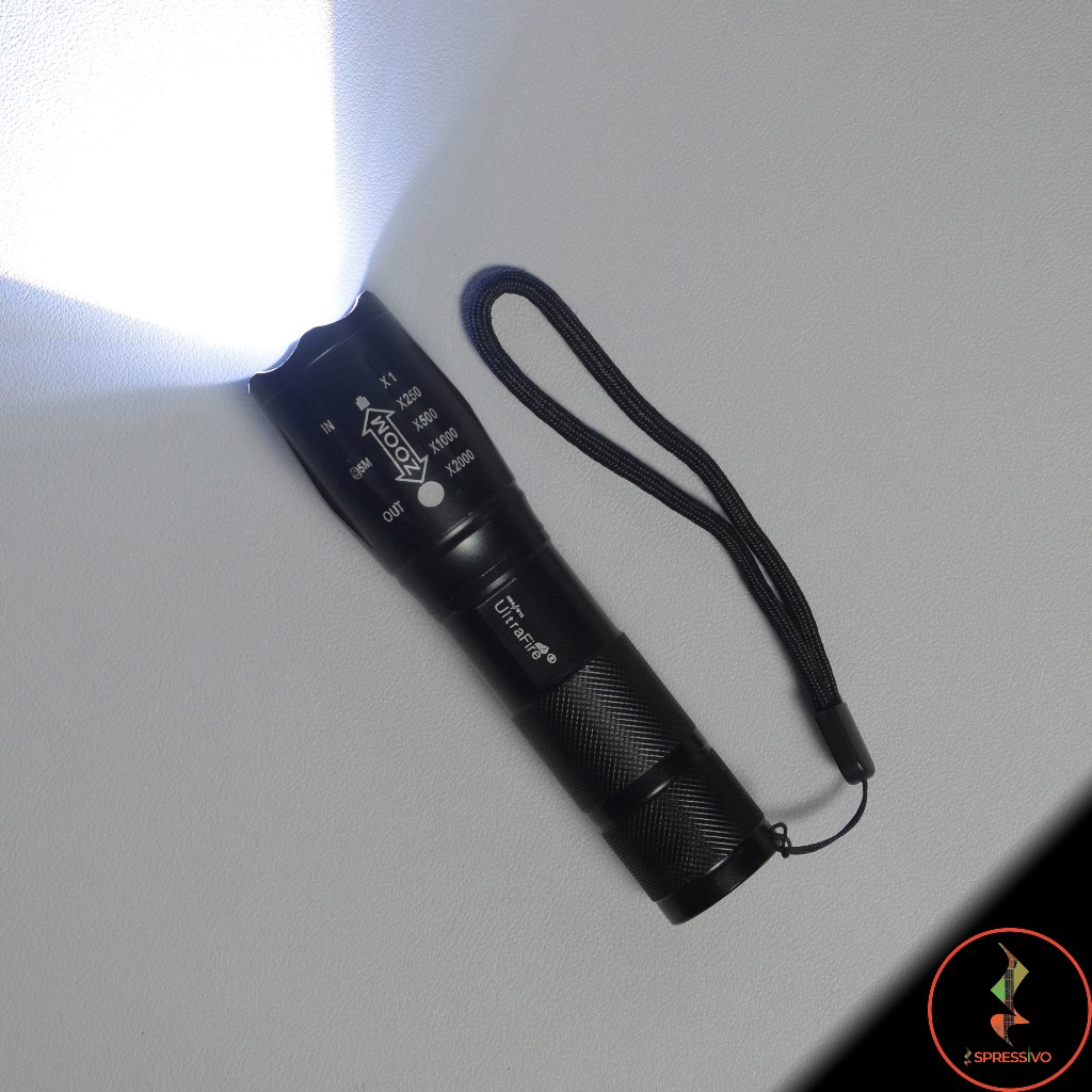 Jual Senter tactical Ultrafire XML-T6 2000 lumen OEM E17 High power ...