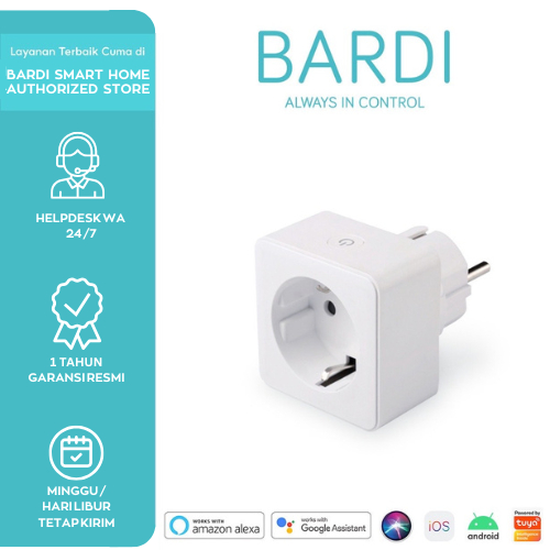 Jual BARDI Smart PLUG WiFi Wireless Colokan Otomatis - IoT Smart Home ...