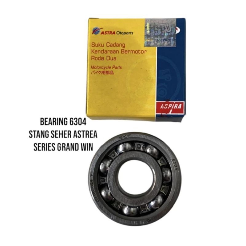 Jual Bearing stang seher 6304 astrea series grand win Original aspira ...