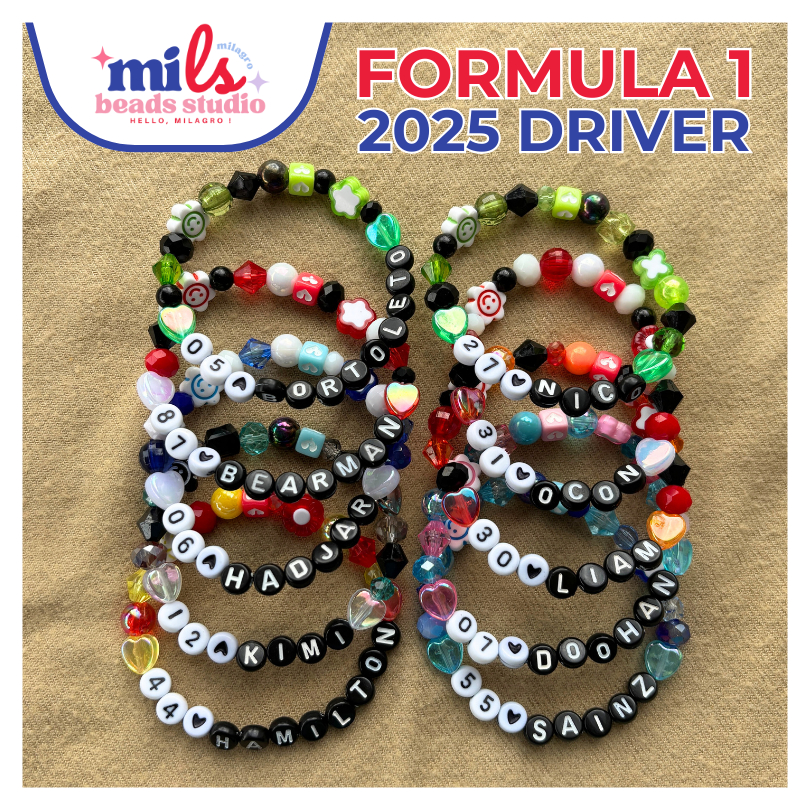 Jual MILAGRO F1 2025 Driver Paddock Beads Bracelet | Gelang Elastis ...