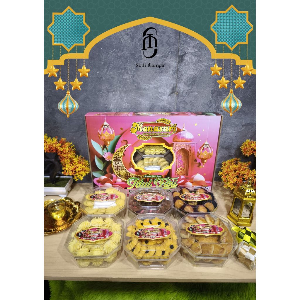 Jual Kueh MONASARI Segi 8 | Shopee Indonesia