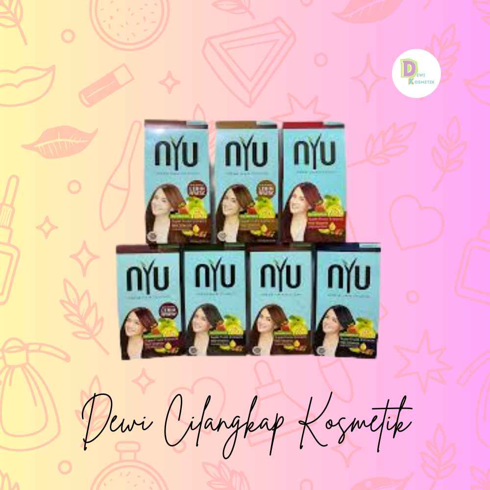 Jual NYU Creme Hair Color Natural - Pewarna Rambut NYU - Cat Rambut ...