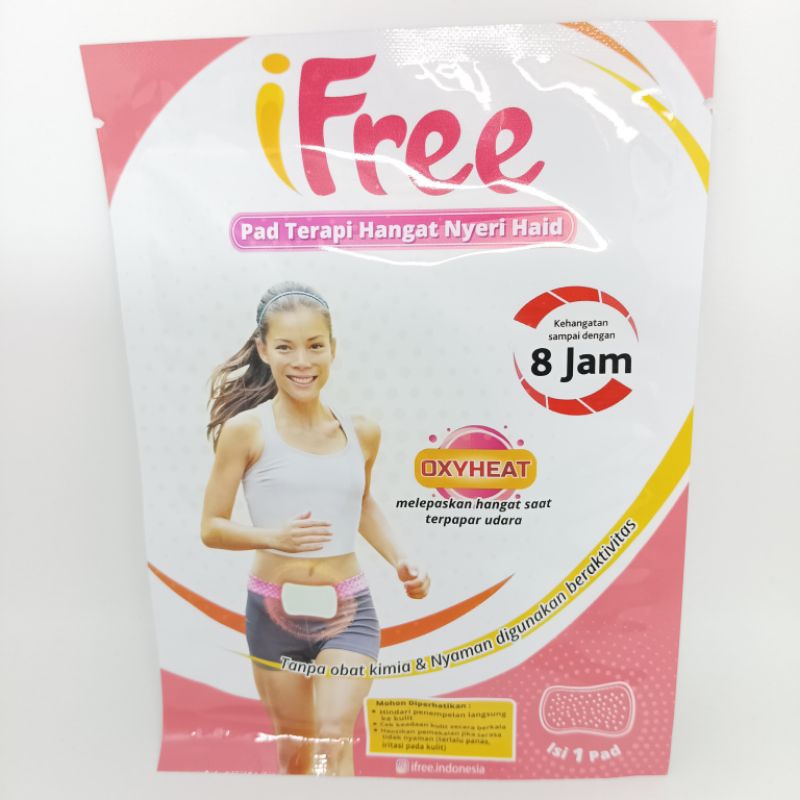 Jual iFREE PAD TERAPI HANGAT NYERI HAID / TAHAN 8 JAM / PER PCS / KOYO ...