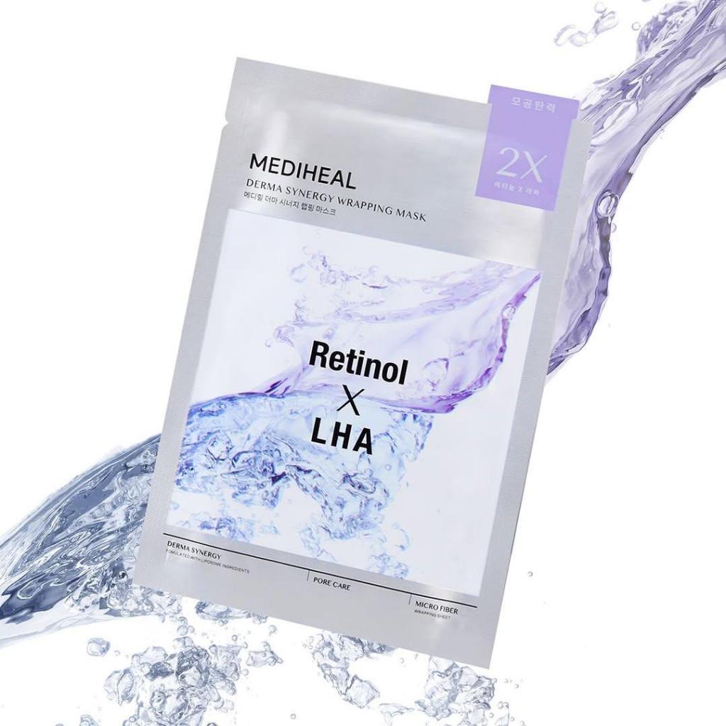 Jual Mediheal Derma Synergy Wrapping Mask Retinol X LHA 1 Pack isi ...