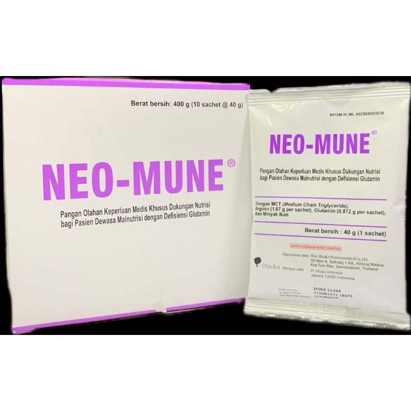 Jual Neomune 40gram 1box isi 10 sachet promo!! | Shopee Indonesia