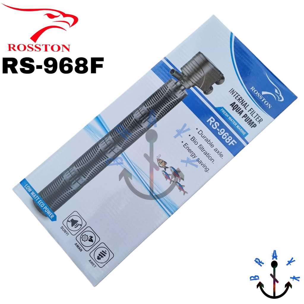 Jual Pompa Filter Aquarium Kolam Internal Filter Low Watt Rosston RS ...