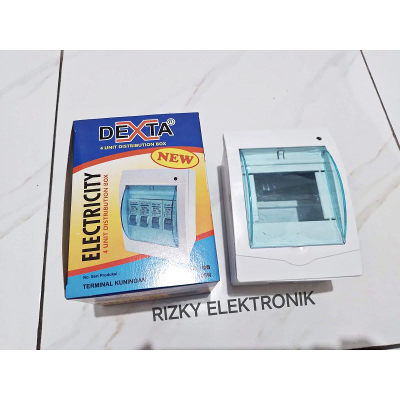 Jual Box MCB 4 Grup DEXTA DX-145N Fuse Model IB/OB Tanam Tempel ...