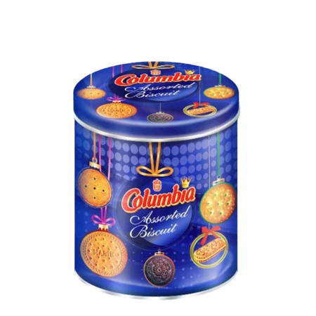 Jual Edisi Lebaran Columbia Assorted Biscuits Kaleng 300 gr Biskuit ...