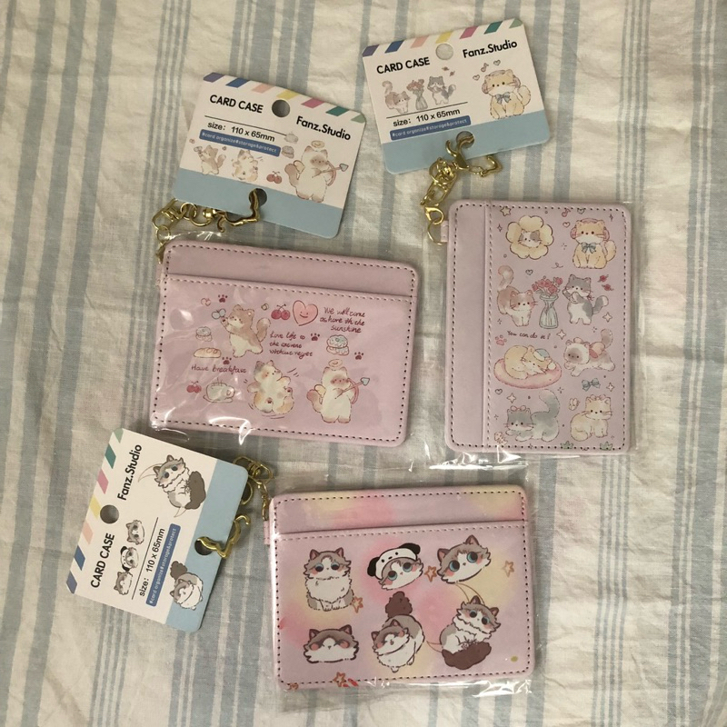 Jual (NEW!) Fanz Studio PU Card Holder | Shopee Indonesia