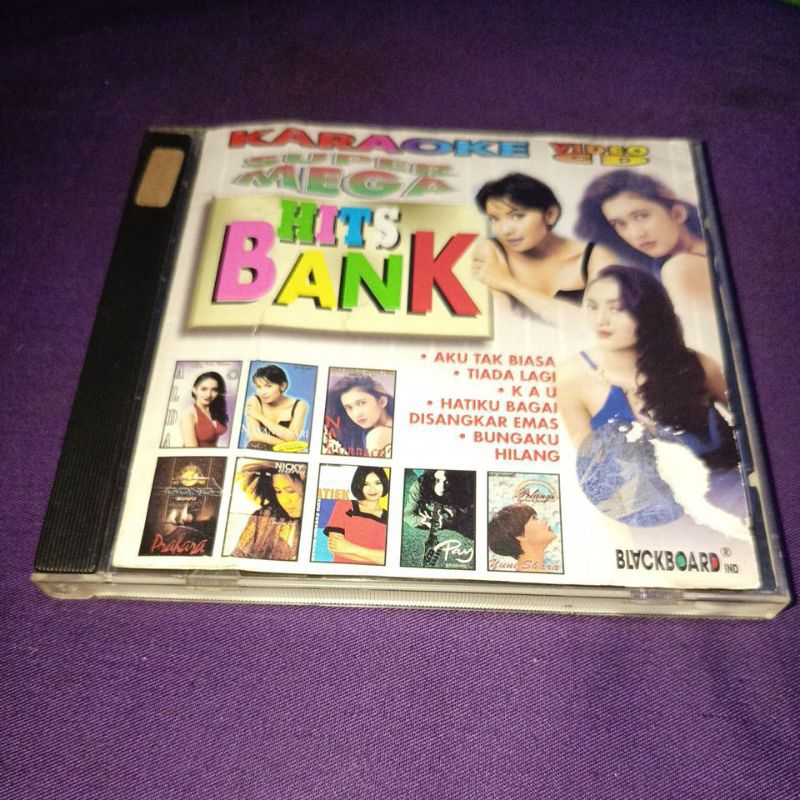 Jual VCD SUPER MEGA HITS BANK BLACKBOARD VARIOUS ARTIST ALDA RISMA MAYANG SARI NICKY ASTRIA NAFA ...