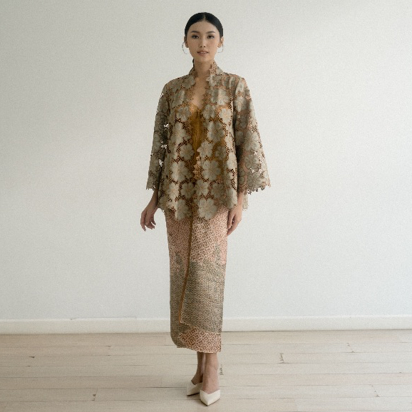 Jual PAPELARIA - Outer Kebaya Lace Brukat Brokat Prada Wanita Perempuan ...