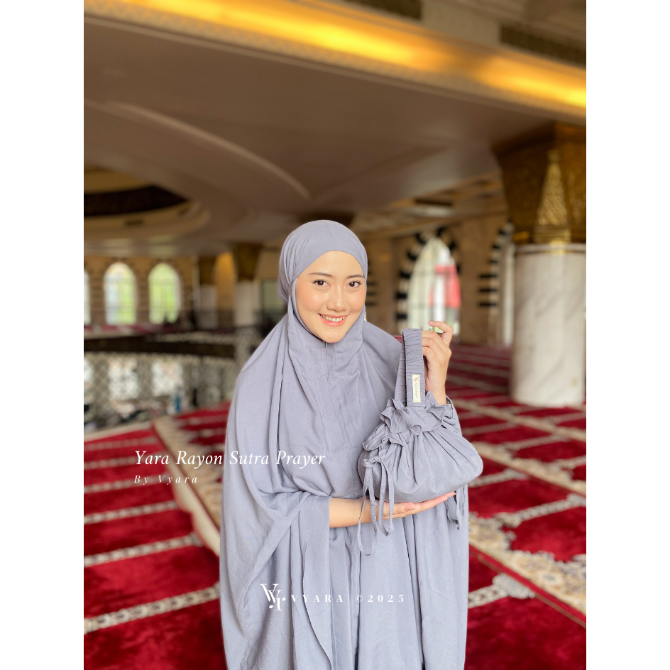 Jual 𝐕𝐲𝐚𝐫𝐚 - Yara Prayer Set - Mukena Dewasa - Mukena Polos - Mukena ...