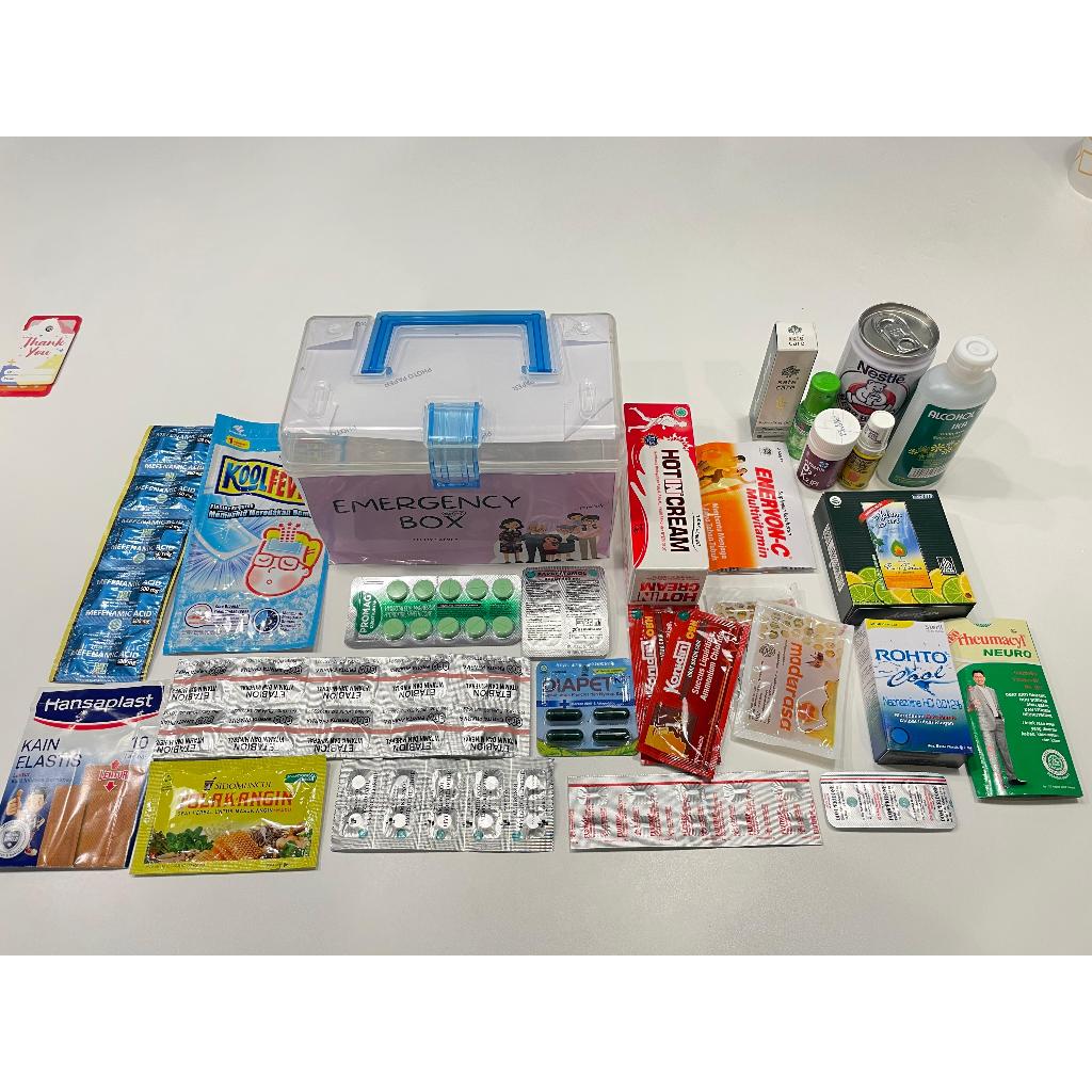 Jual APOTEK MINI | EMERGENCY BOX | KOTAK APOTEK MINI | PAKET KELUARGA ...