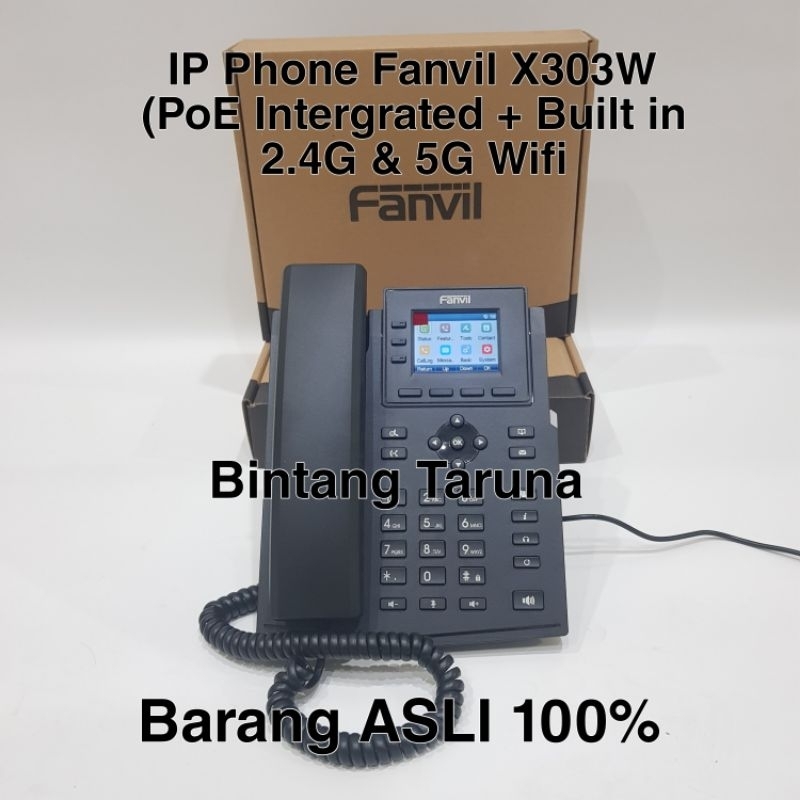 Jual IP Phone Fanvil X303W Telepon Ip Phone Fanvil X303W Ip Fanvil ...
