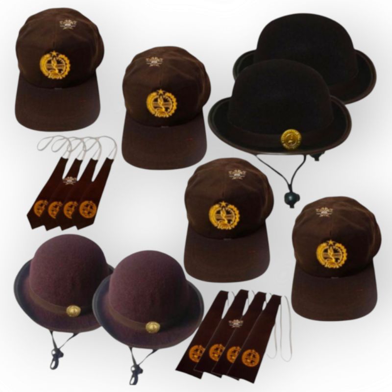 Jual Topi Pramuka SD + Dasi gerakan pramuka Bordil Premium Best Seller ...