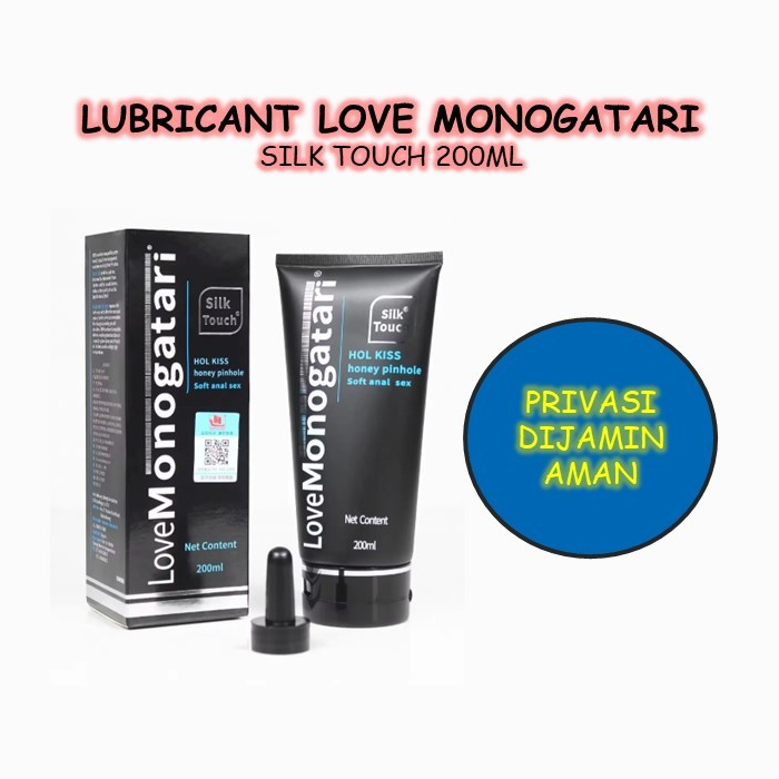 Jual Love Monogatari Lubricant Silk Touch Gel Pelicin Pelumas 200Ml ...