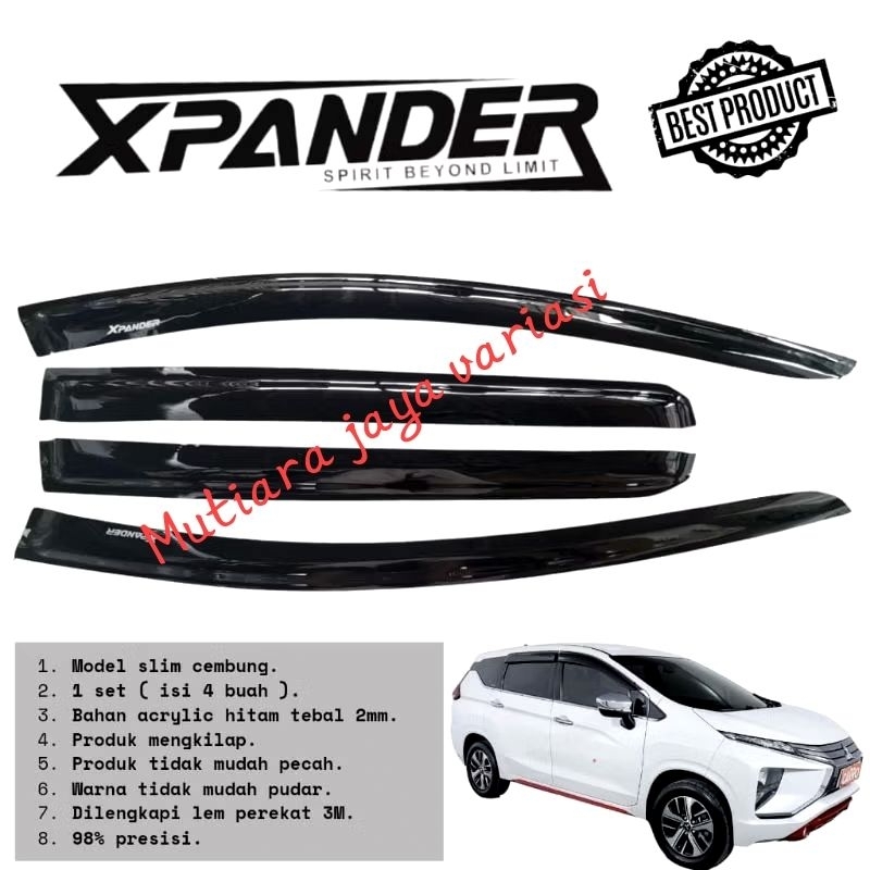 Jual TALANG AIR MOBIL MITSUBISHI XPANDER ULTIMATE MODEL SLIM CEMBUNG TAHUN 2017-2023 | Shopee ...