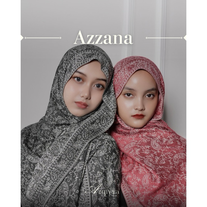 Jual Arqiyya - Pashmina Cashmere Azzana | Pashmina Motif | Pashmina ...
