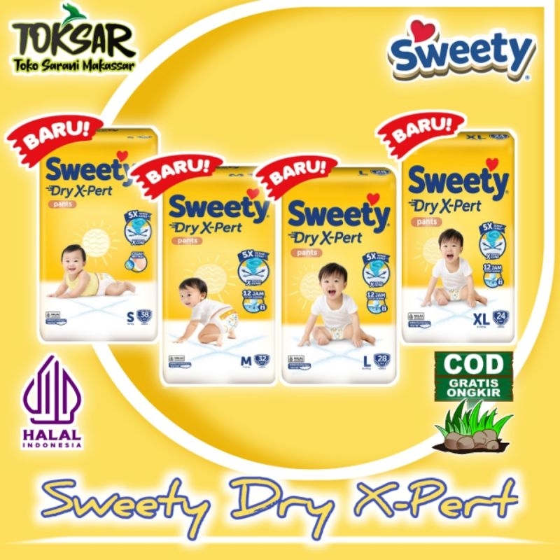 Jual Sweety Dry X-Pert Pants | Popok Sweety | Popok Promo | Shopee ...