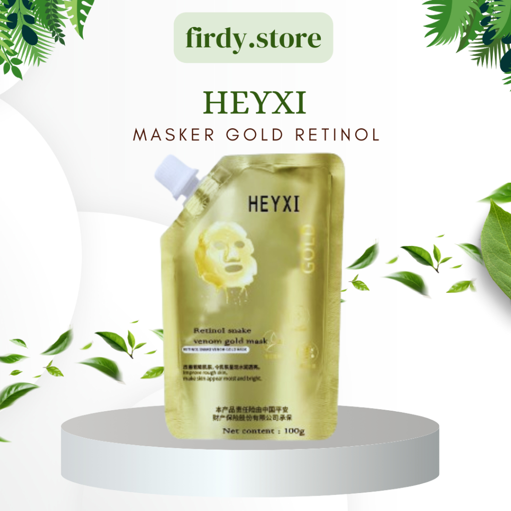 Jual HEYXI Peel Off Mask Retinol Gold Snake Venom | Shopee Indonesia