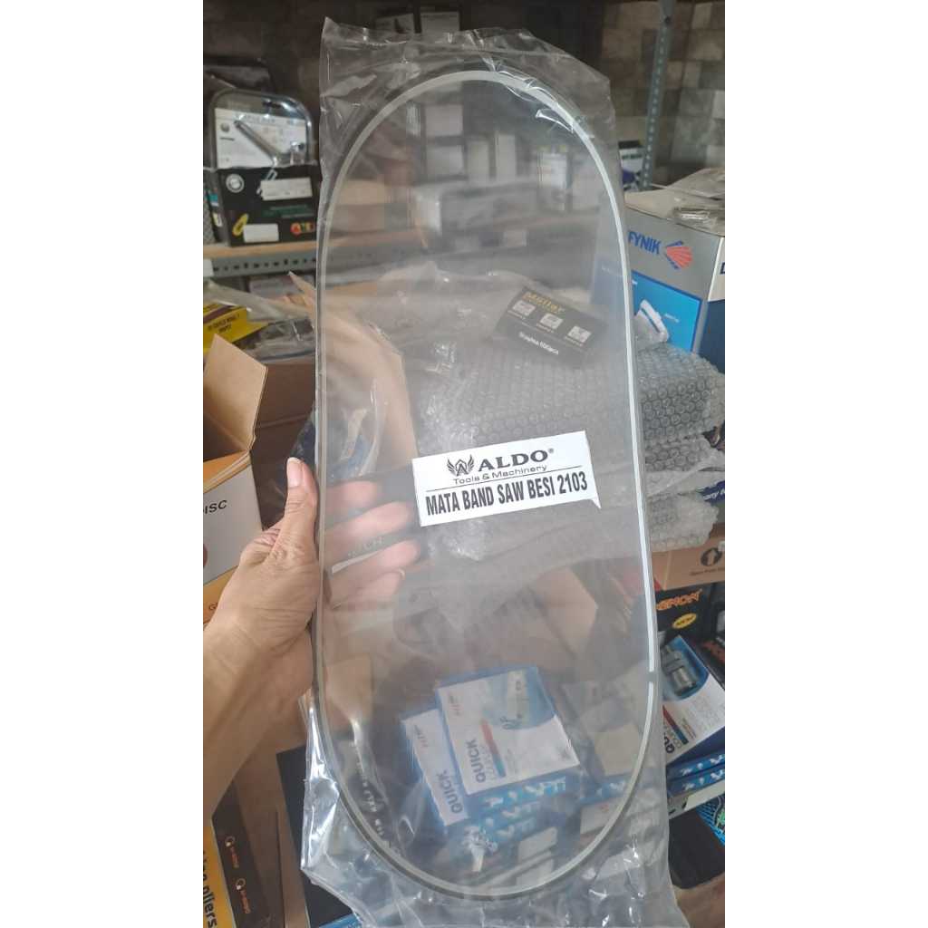 Jual mata gergaji besi metal mesin bandsaw portable spare part Refill ...