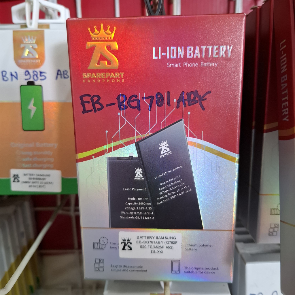 Jual BATERAI SAMSUNG A52 5G/ EB-BG781 ABY, EB-BG781ABY | Shopee Indonesia