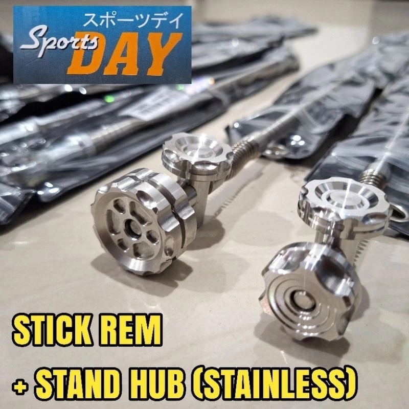 Jual stick rem stainless stik rem belakang stenlis DAY paha rem PNP RX ...