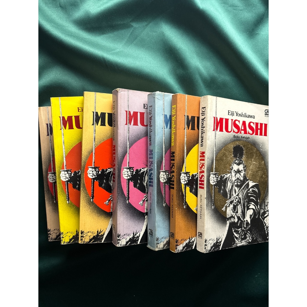Jual PRELOVED - Novel/Buku Musashi Seri 1-7 - Eiji Yoshikawa ...