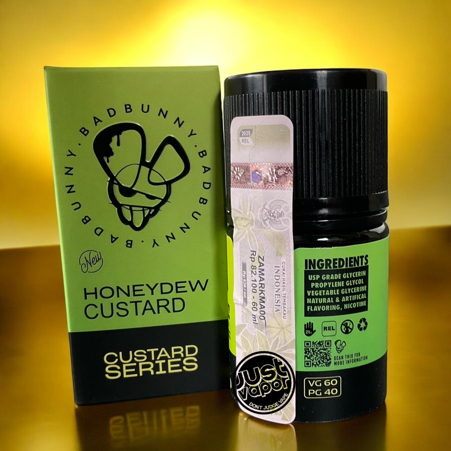 Jual [FREEBASE] LIQUID BAD BUNNY HONEYDEW CUSTARD 60ML by BADBUNNY ...