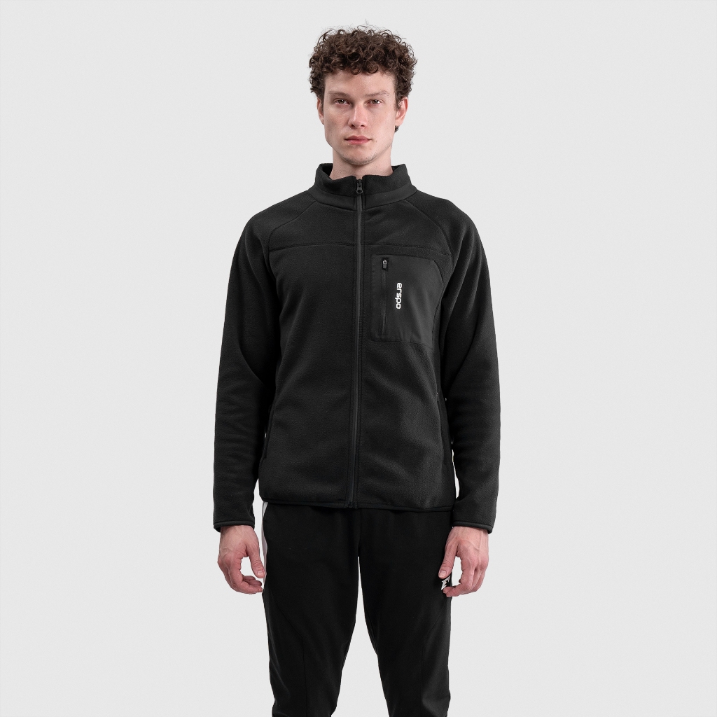 Jual Erspo Sherpa Jacket 3 Side Pocket Black | Shopee Indonesia