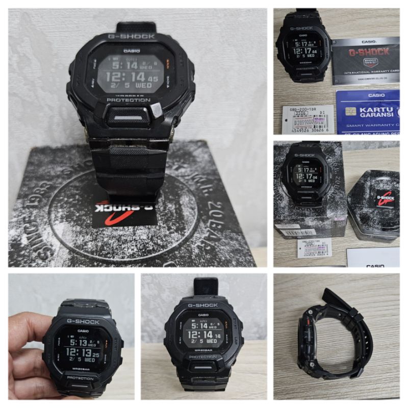 Jual Casio G-Shock GBD-200-1DR - Ultimate Smart Hybrid Timepiece: Bold ...