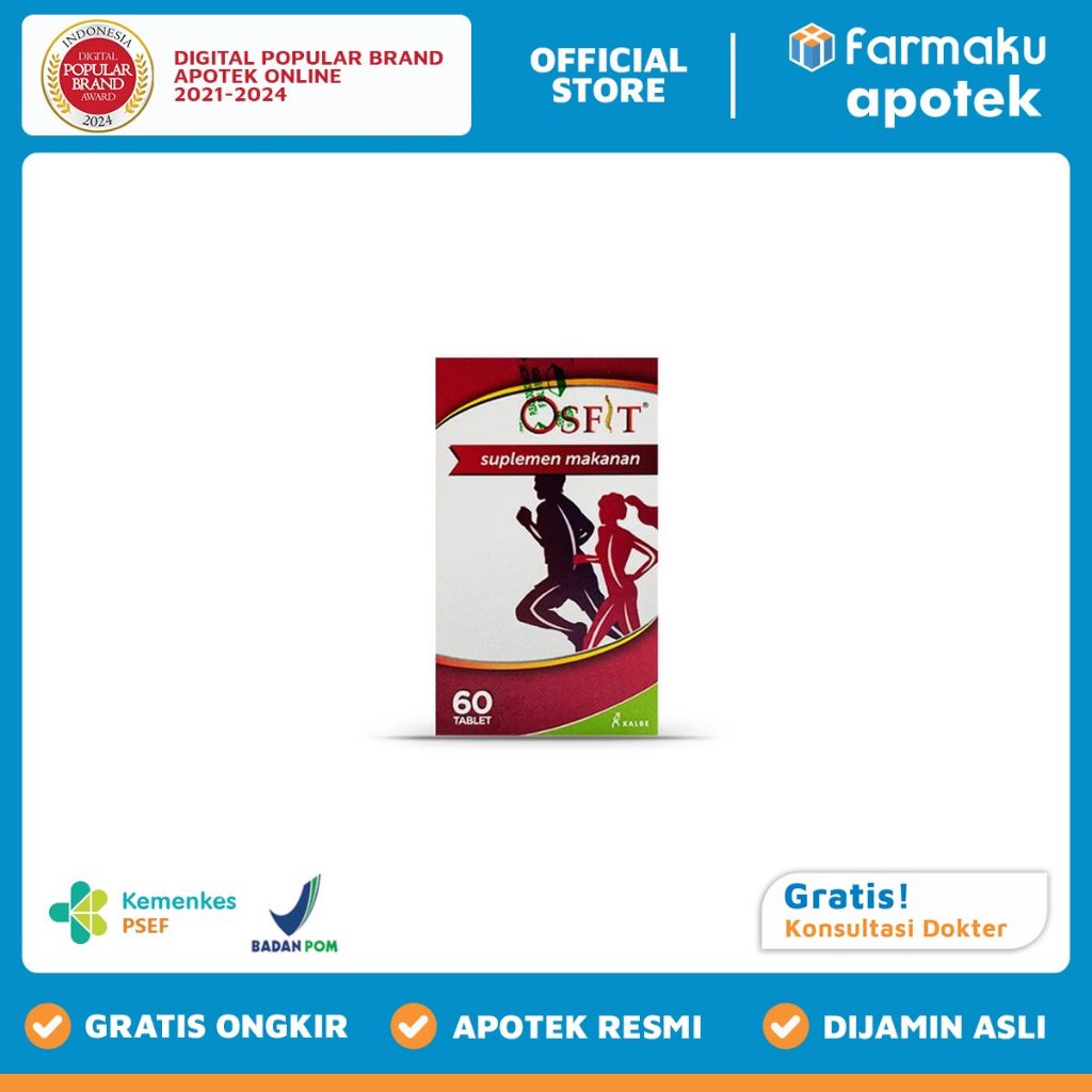 Jual Osfit Botol 60 Capsule - TMG | Shopee Indonesia
