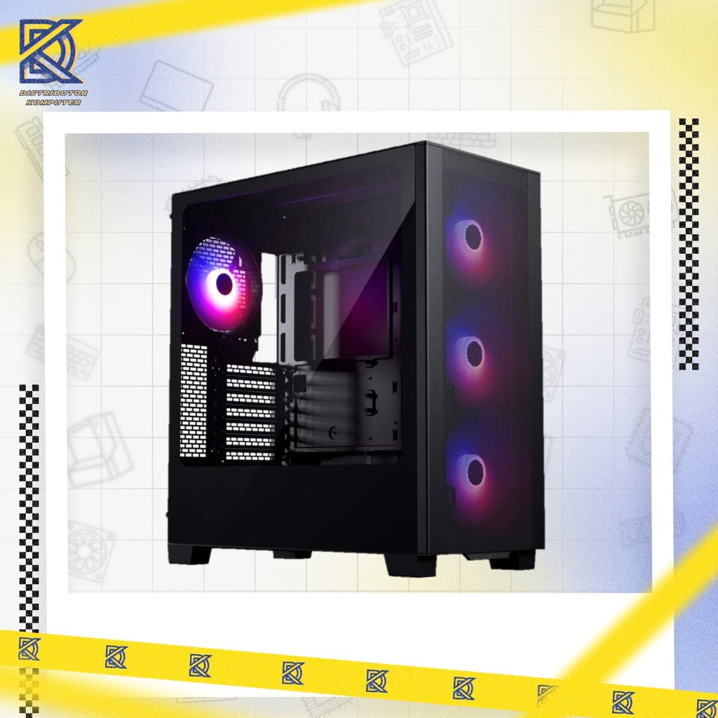 Jual PHANTEKS XT PRO ULTRA BLACK MID TOWER BTF PC CASE CASING GAMING ...