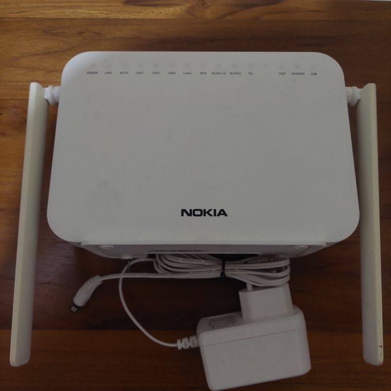 Jual ONT NOKIA G-2425G-A PORT BIRU + Adaptor | Shopee Indonesia