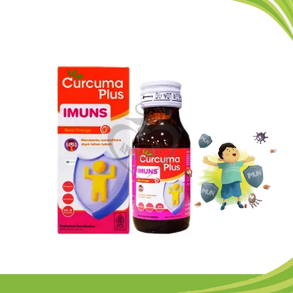Jual CURCUMA PLUS IMUNS VITAMIN ANAK 60 ML PENAMBAH SISTEM IMUN ANAK ...