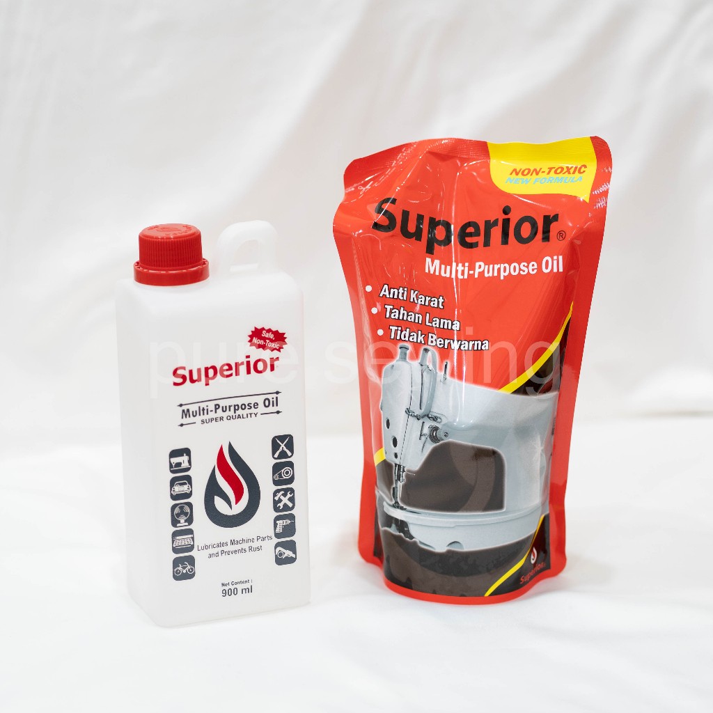 Jual Minyak Pelumas / Oli / Oil / Oli Refill Mesin Jahit Merk SUPERIOR ...