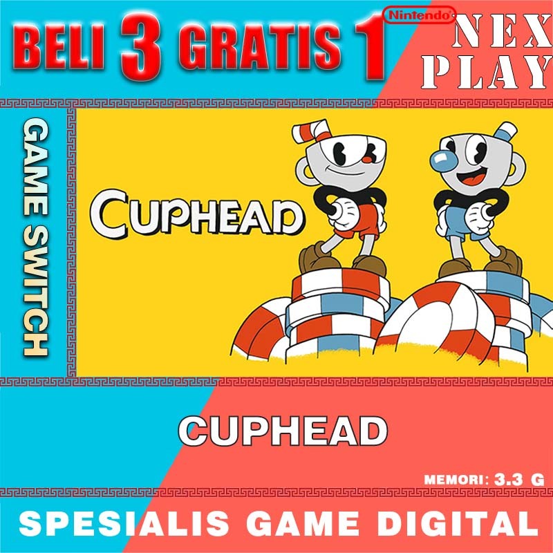Jual Cuphead Nintendo Switch Digital Game （BELI 3 GRATIS 1) | Shopee ...
