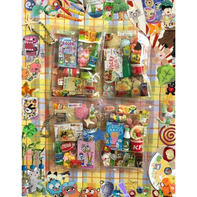 Jual Keychain Pouch Trinkets Food and Snack | Shopee Indonesia