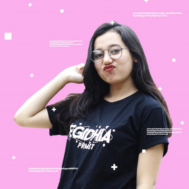 Jual Kaos Custom Sablon Satuan Sablon DTF Full Warna Desain Suka suka Nama Logo Gambar Sendiri ...